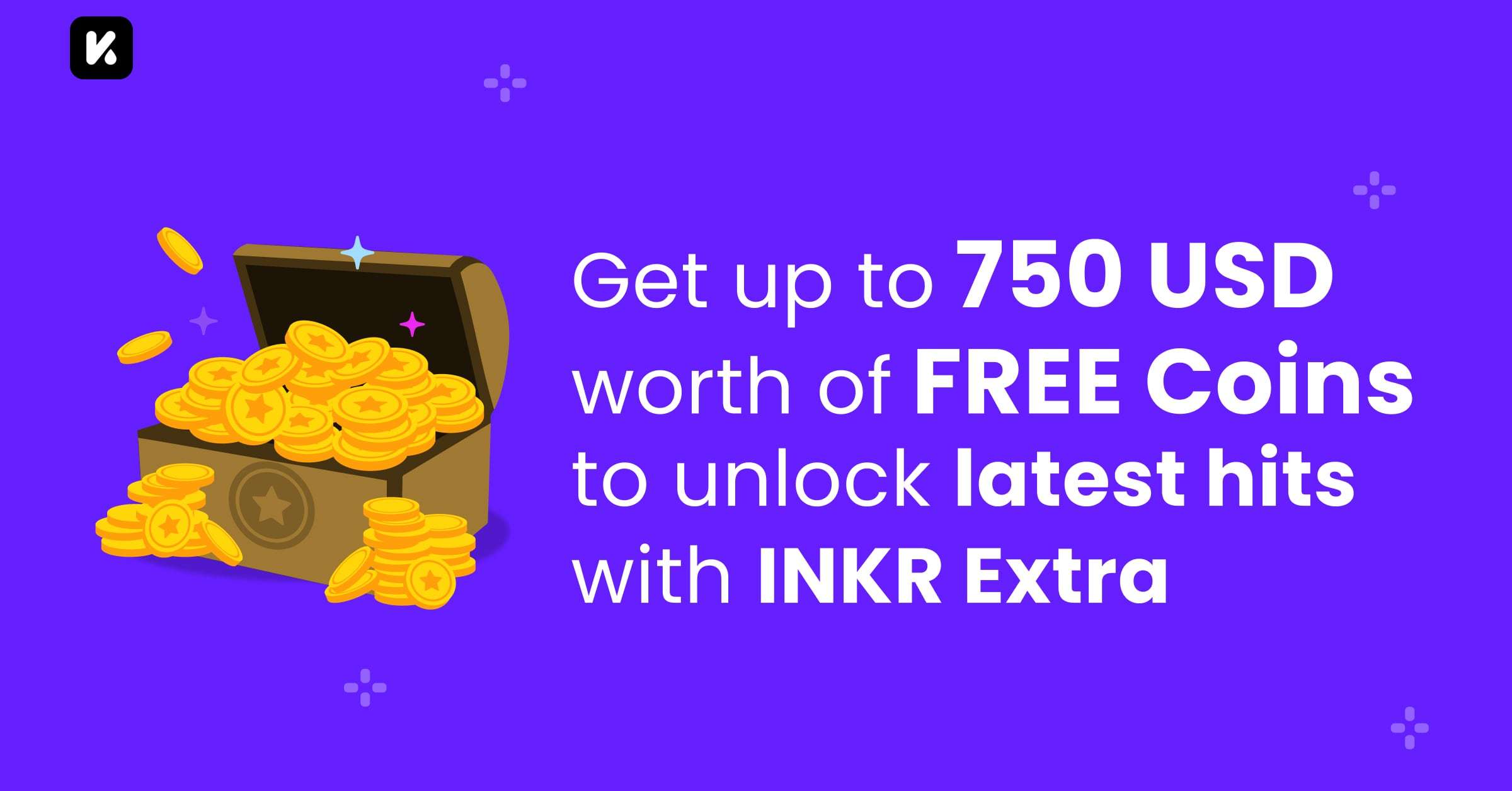 👑 Get FREE Coins to unlock hits with INKR Extra